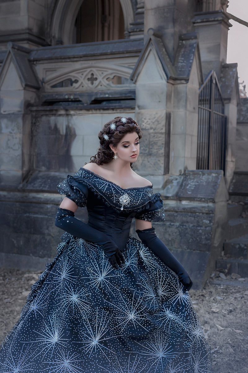 SOLD! In-Stock! Think of Me gown from Phantom of the Opera in Black Go ...